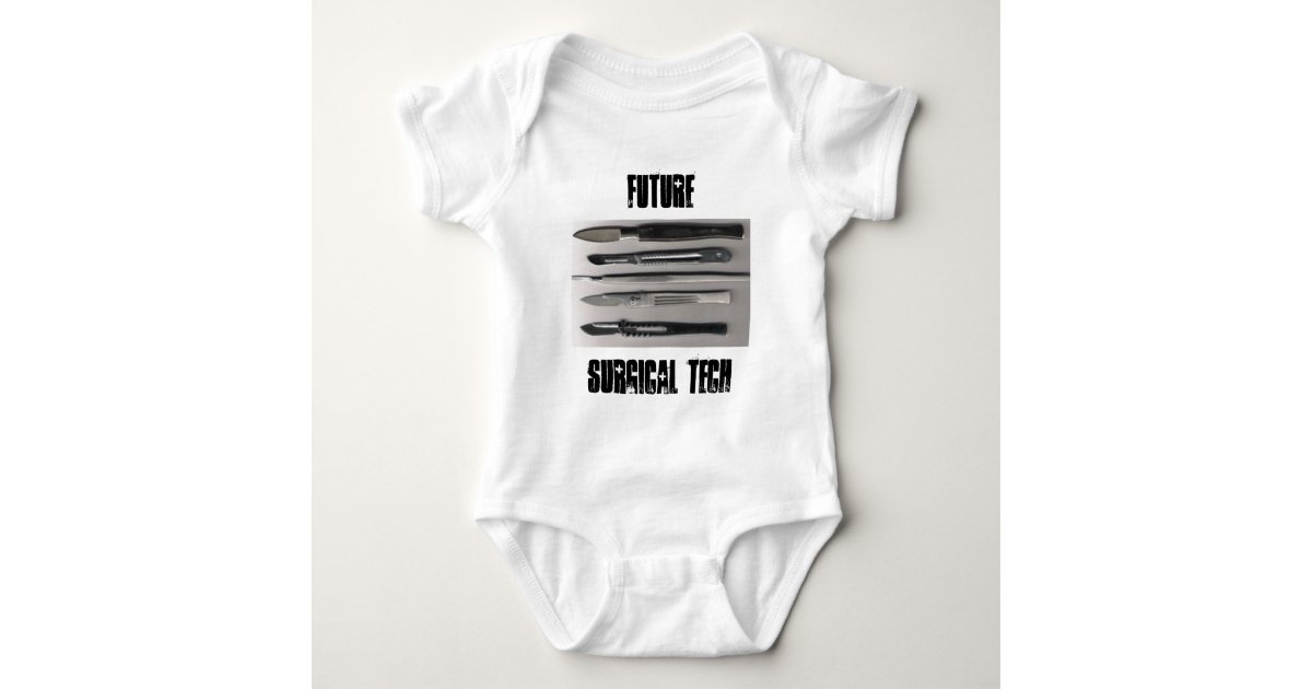 Surgical Tech Baby Bodysuit | Zazzle