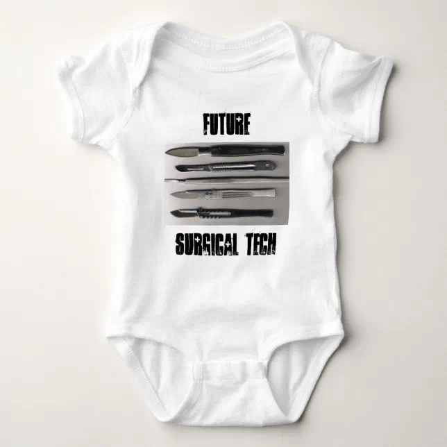 Surgical Tech Baby Bodysuit | Zazzle