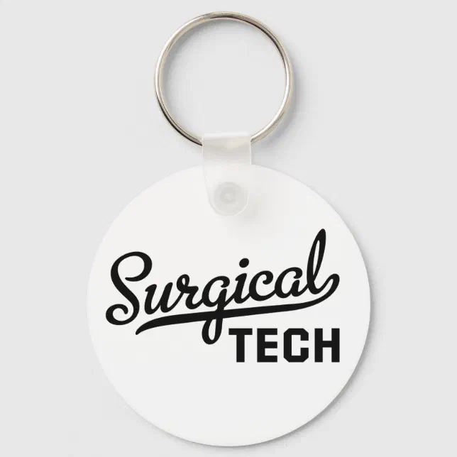 Surgical Tech Keychain | Zazzle