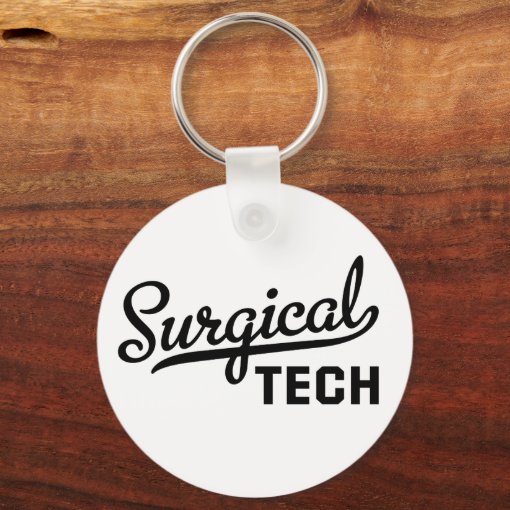 Surgical Tech Keychain | Zazzle