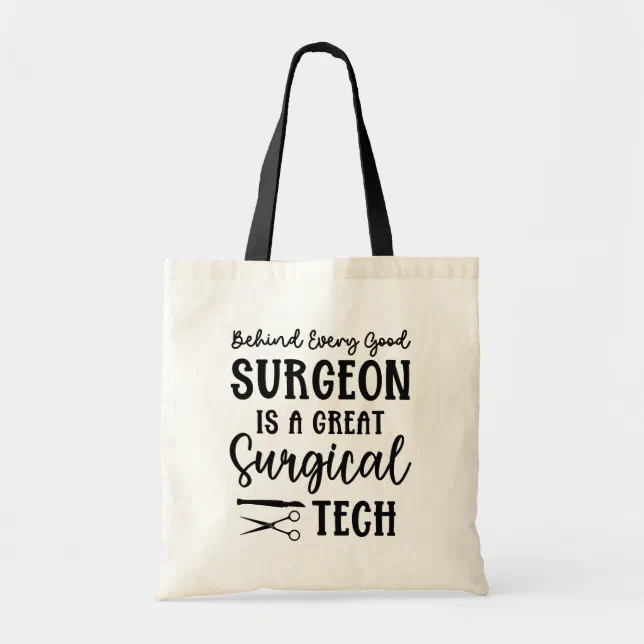 Surgical Tech | Surgical Technologist Appreciation Tote Bag | Zazzle