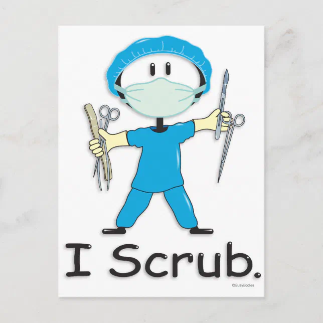 Surgical Technologist Postcard | Zazzle