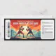 Surprise Boxing Match Ticket Gift Certificate Invitation | Zazzle