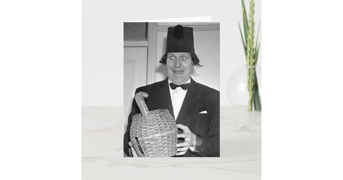 "Surprise!" Note Card | Zazzle