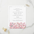 SURPRISE PARTY 50th Birthday January Birth Flower Invitation Postcard ...