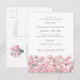 SURPRISE PARTY 50th Birthday January Birth Flower Invitation Postcard ...