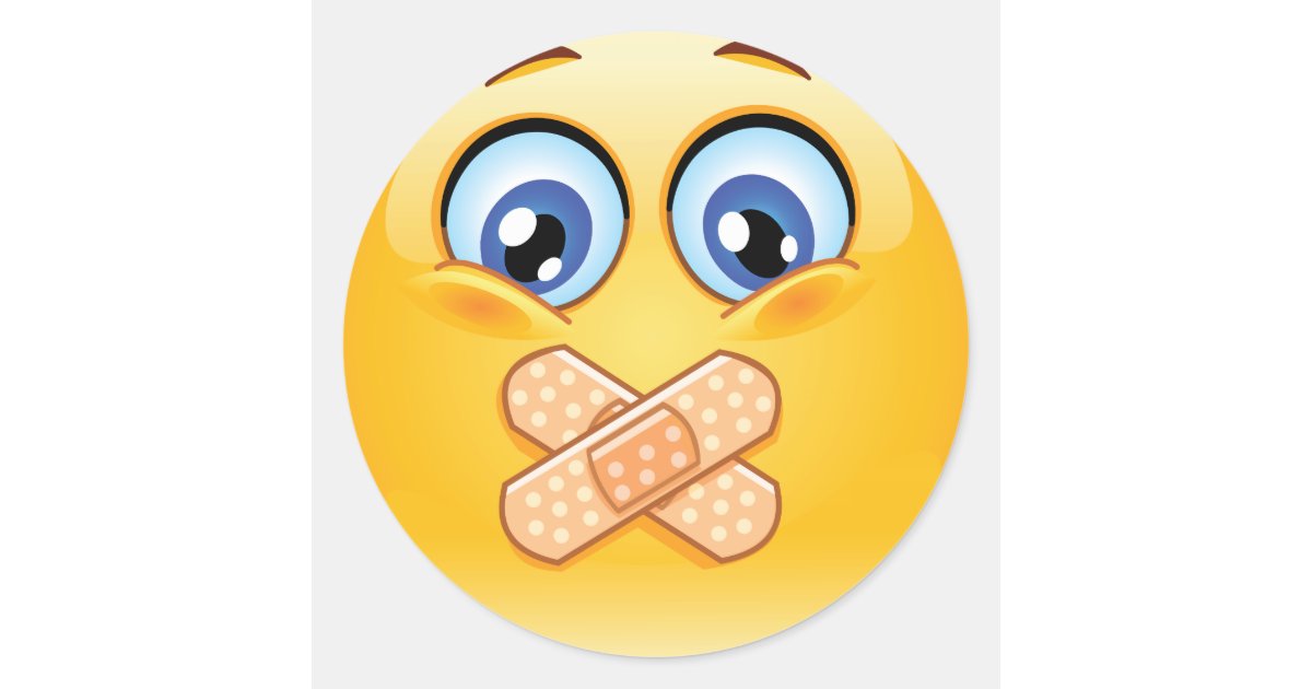 Surprise Party Face Sticker | Zazzle