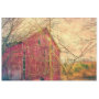 Surreal and Gorgeous Red Barn Tissue Paper | Zazzle