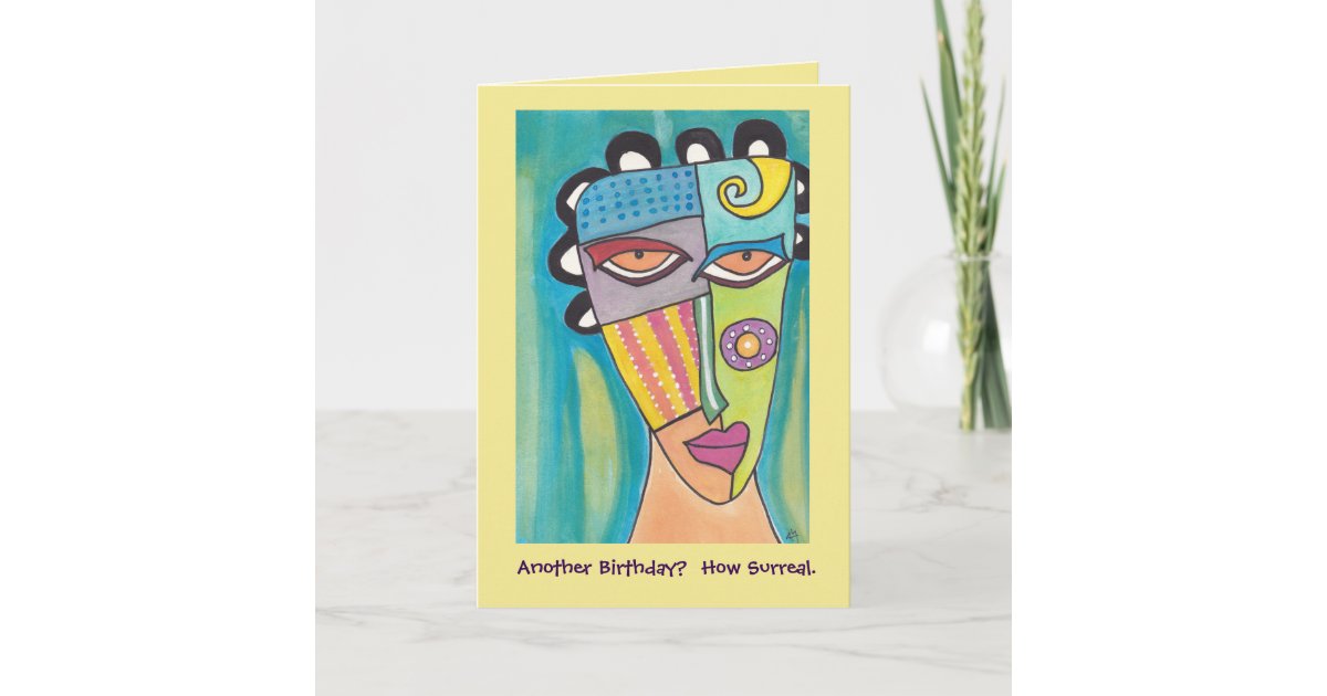 Surreal Birthday Card | Zazzle.com