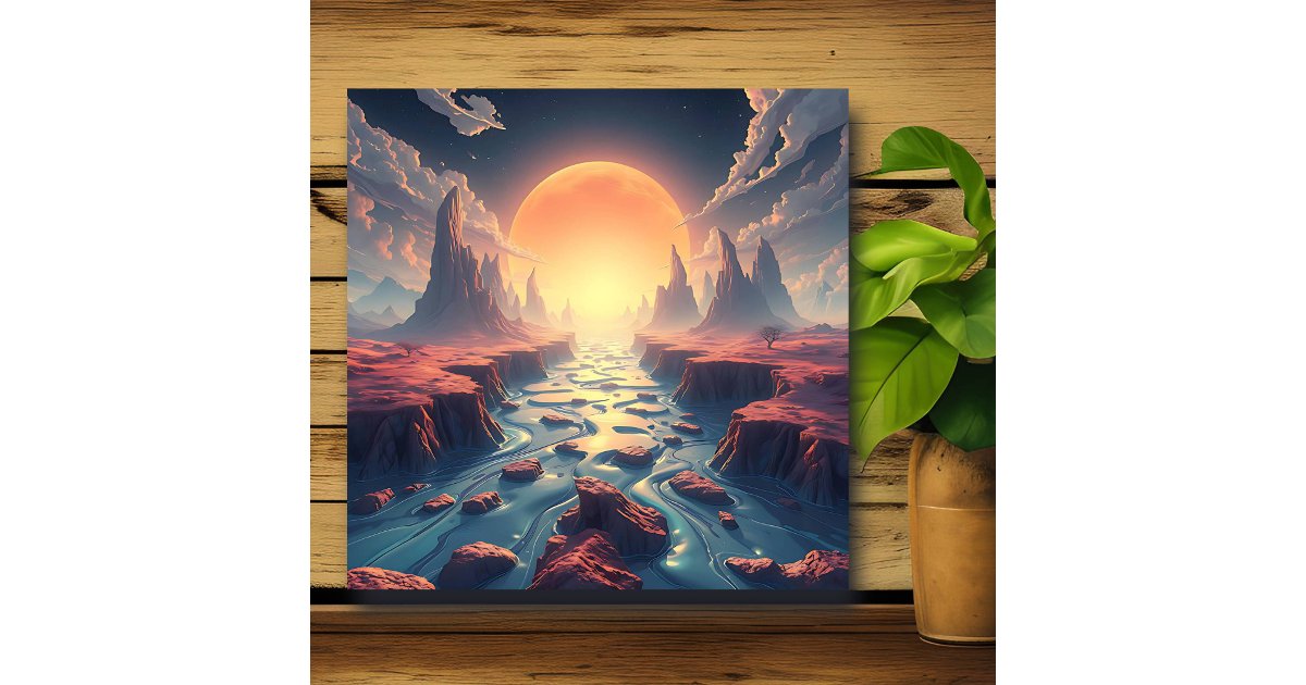 Surreal Dream World Ethereal Ai Art | Zazzle