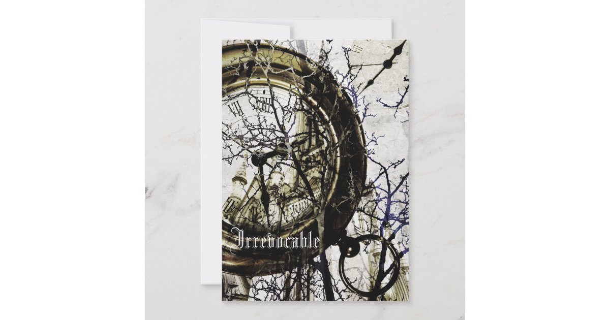 Surreal Halloween party invitation | Zazzle