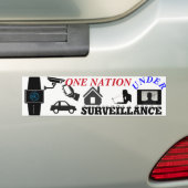 surveillance bumper sticker | Zazzle
