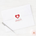 Survival Kit Personalized Favor Square Sticker | Zazzle