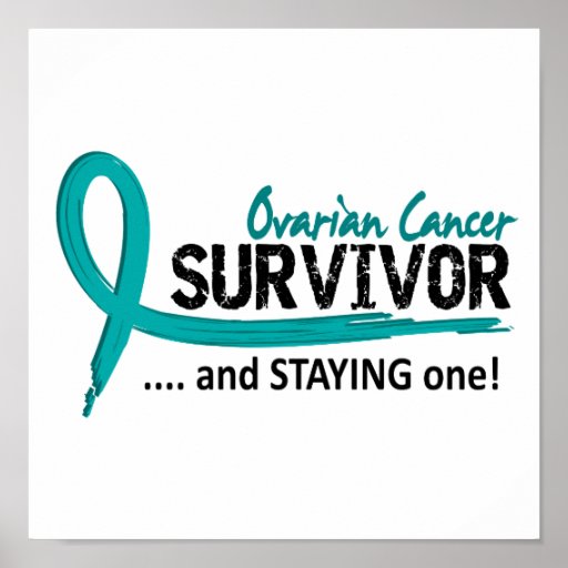 Survivor 8 Ovarian Cancer Posters | Zazzle