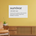 Survivor Dictionary Definition Poster | Zazzle