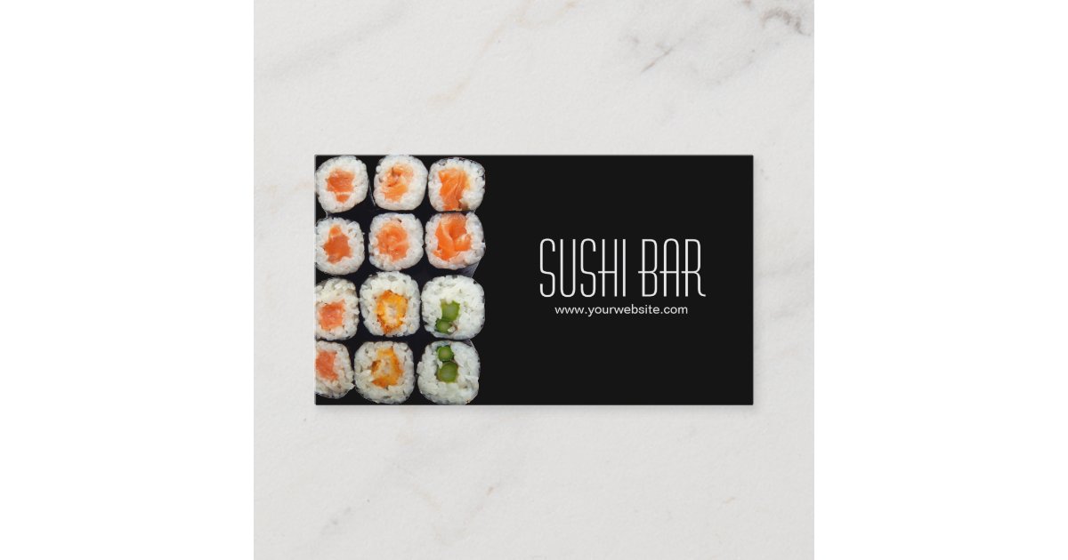 Sushi Business Card | Zazzle