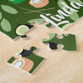 Sushi Cucumber Rolls Greenery Asian Food Jigsaw Puzzle | Zazzle