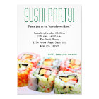 Sushi dinner party invitation | Zazzle.com