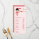 Sushi Japanese restaurant cute dinner menu | Zazzle