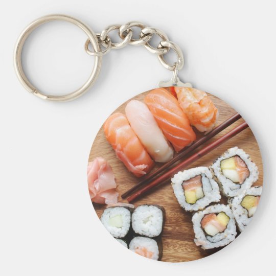 Sushi Keychain | Zazzle.com