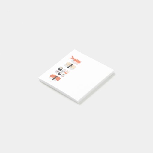 Sushi Nigiri Maki Roll Japanese Food Art Post-it Notes | Zazzle