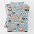Sushi Nigiri Maki Roll Pattern Wrapping Paper Sheets | Zazzle