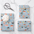 Sushi Nigiri Maki Roll Pattern Wrapping Paper Sheets | Zazzle