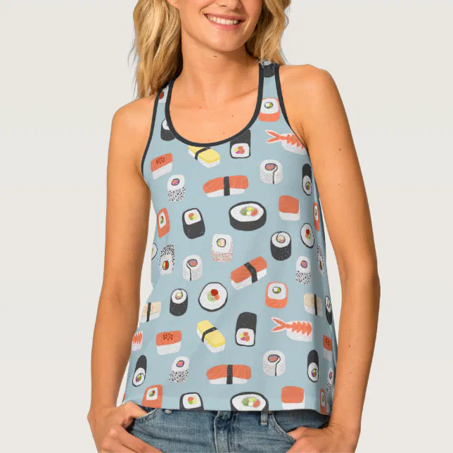 Sushi Nigiri Maki Roll Tank Top | Zazzle