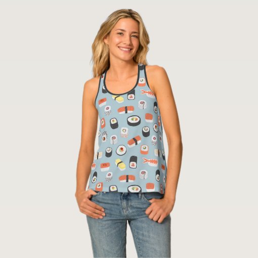 Sushi Nigiri Maki Roll Tank Top | Zazzle