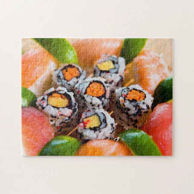 Sushi Rolls Jigsaw Puzzle | Zazzle