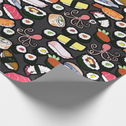 Sushi Wrapping Paper | Zazzle