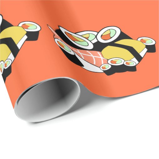 Sushi Wrapping Paper | Zazzle