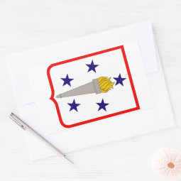 Sustainment Center of Excellence Rectangular Sticker | Zazzle