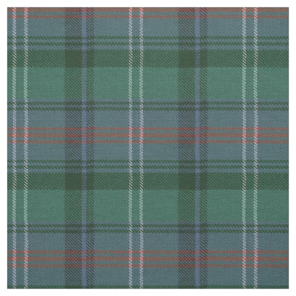 Clan Sutherland Ancient Tartan Fabric | Zazzle