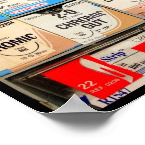 Suture Boxes Poster | Zazzle