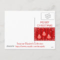 Suzanne Elizabeth Christmas Collection - Holiday Postcard | Zazzle