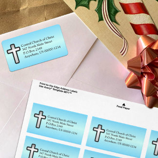 Religious Shipping, Address, & Return Address Labels | Zazzle