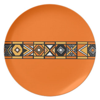 African Pattern Plates | Zazzle