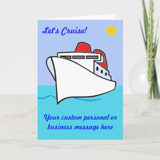 Cruise Cards | Zazzle
