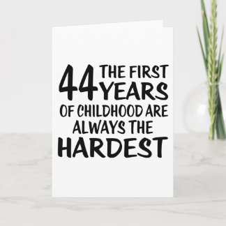 44th Birthday Cards - Invitations, Greeting & Photo Cards | Zazzle