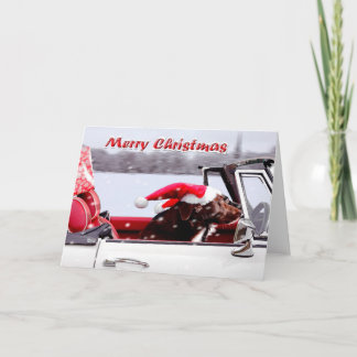 Classic Car Christmas Cards - Greeting & Photo Cards | Zazzle