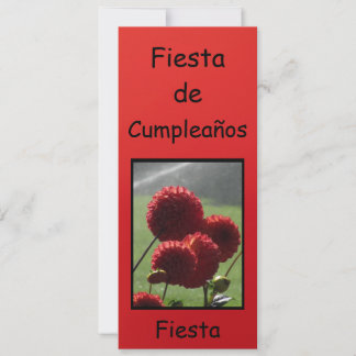 Spanish Birthday Invitations & Announcements | Zazzle