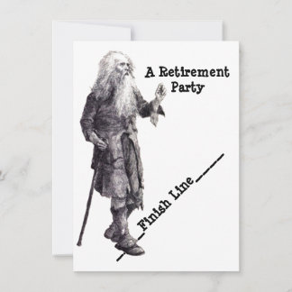 Funny Retirement Invitations & Announcements | Zazzle