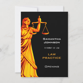 Law Firm Invitations & Announcements | Zazzle