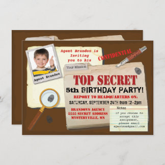 Secret Party Invitations & Announcements | Zazzle