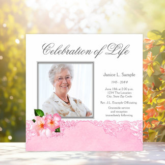 Wake Invitations & Announcements | Zazzle