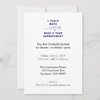 Math Teacher Cards - Greeting & Photo Cards | Zazzle