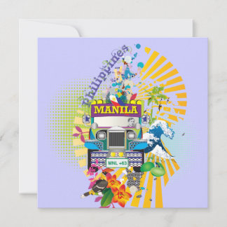 Philippines Invitations & Announcements | Zazzle