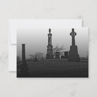 Tombstone Invitations & Announcements | Zazzle