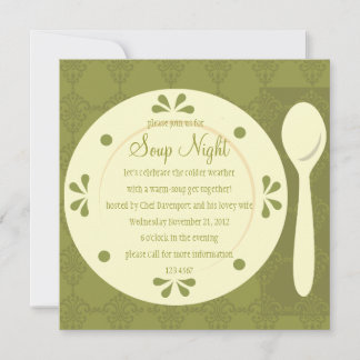 Soup Invitations & Announcements | Zazzle